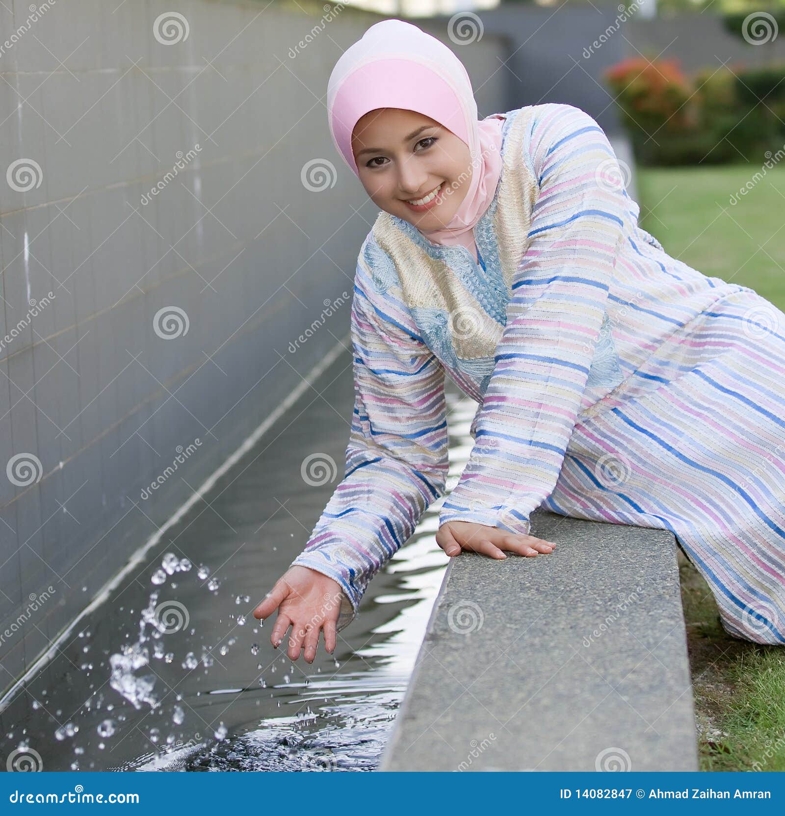 Playing the water splash stock image. Image of desire - 14082847