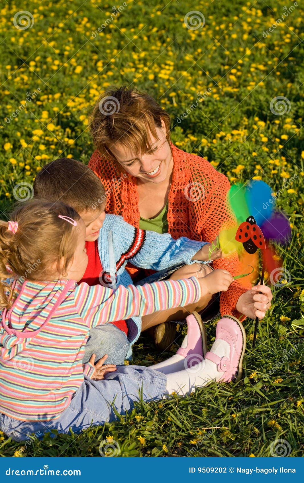 Playing with the wind stock photo. Image of children, cute - 9509202