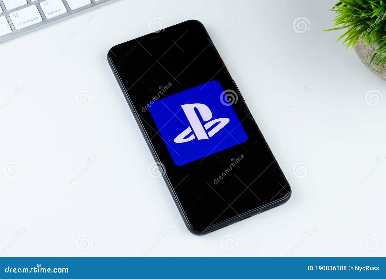 PlayStation App Logo on a Smartphone Screen. Editorial Stock Photo ...