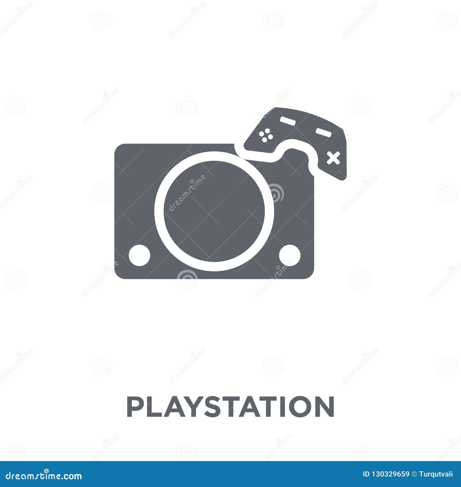 Playstation App Icon Spotlighted On Black Background Editorial Image ...