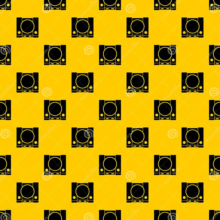 PlayStation pattern vector stock vector. Illustration of hardware ...