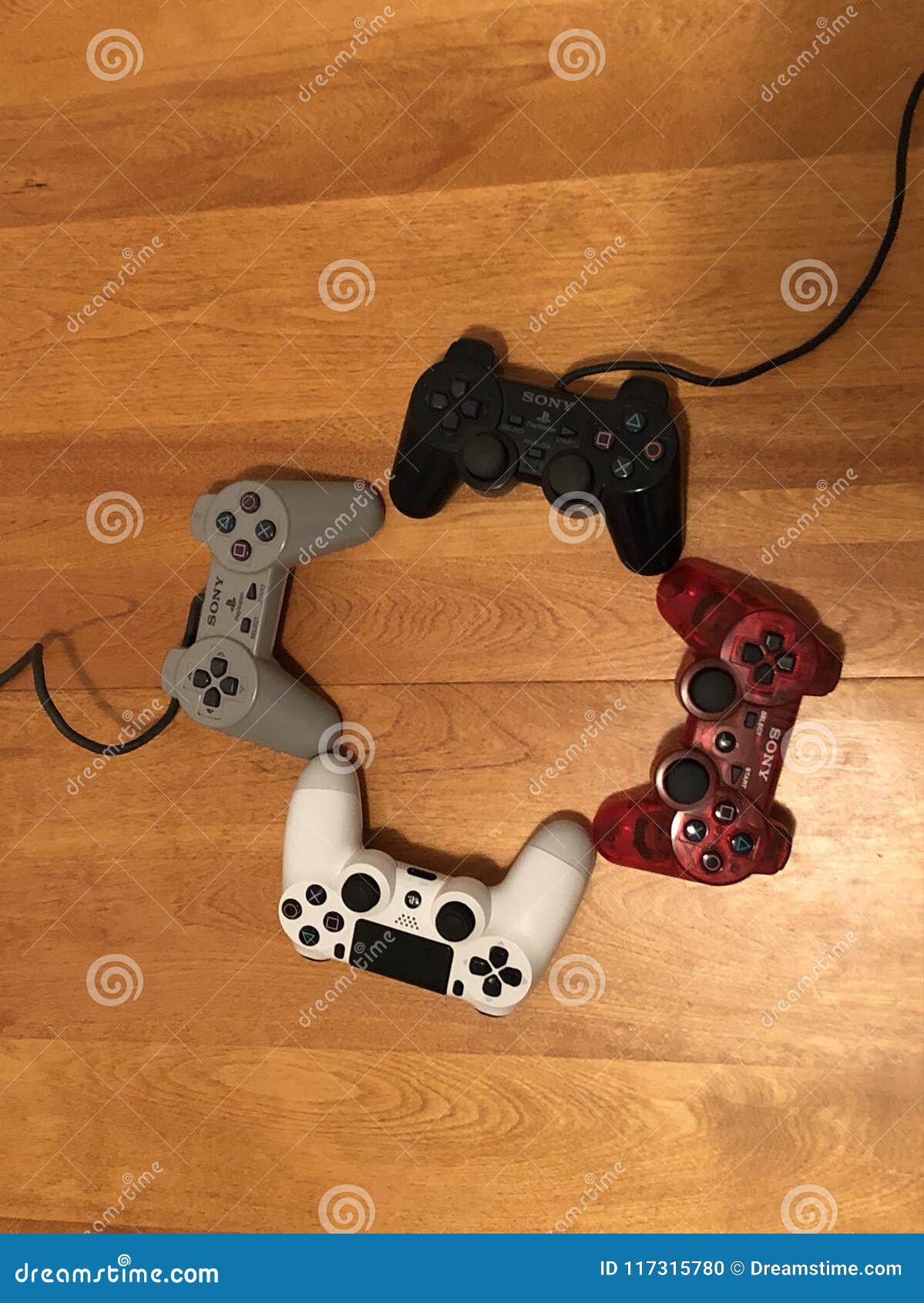 PlayStation through the Years Editorial Image - Image of playstation ...