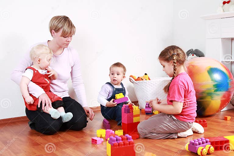 Playtime stock photo. Image of children, game, adorable - 13782784
