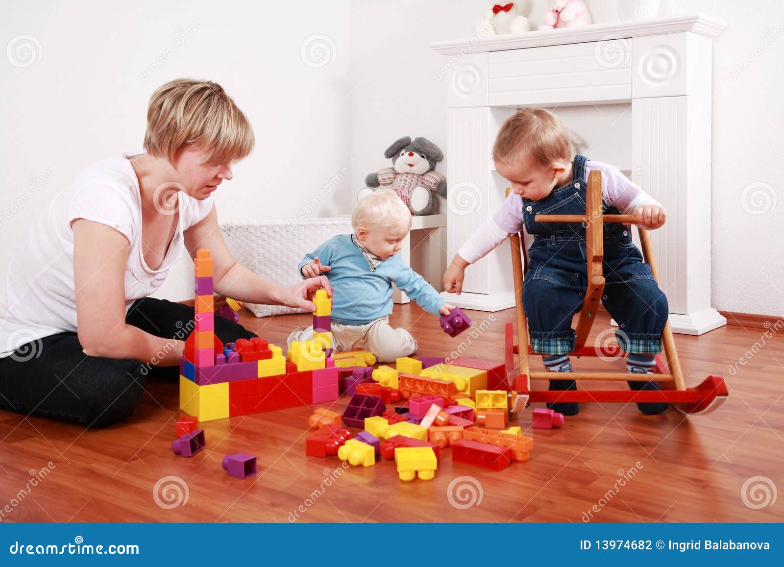 Playtime stock photo. Image of construction, adorable - 13974682