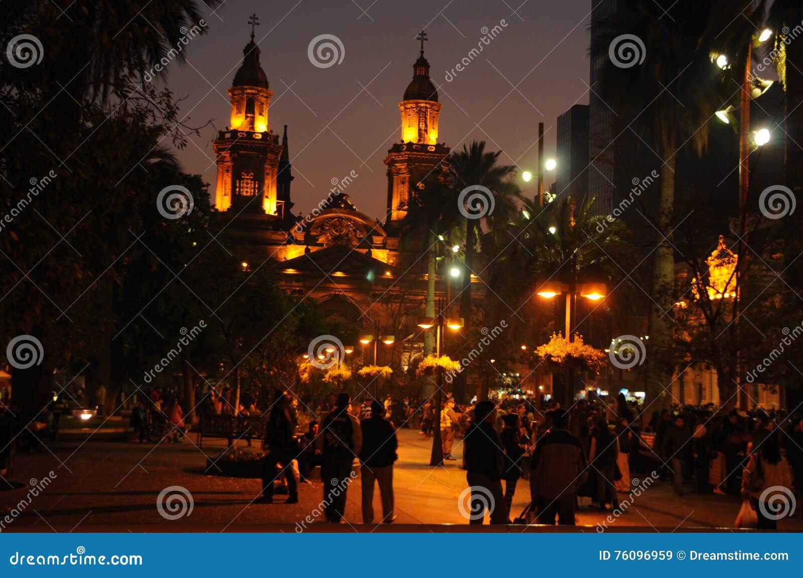 PLAZA DE ARMAS, SANTIAGO DE CHILE Editorial Stock Image - Image of ...