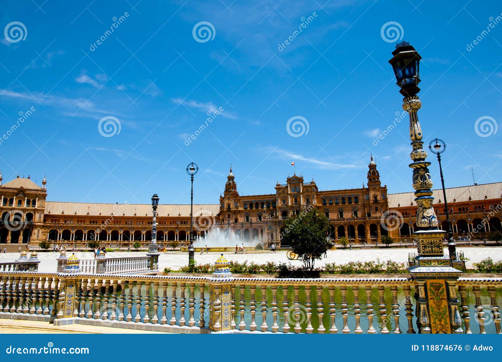 Plaza de Espana foto de archivo. Imagen de cultura, exterior - 118874676