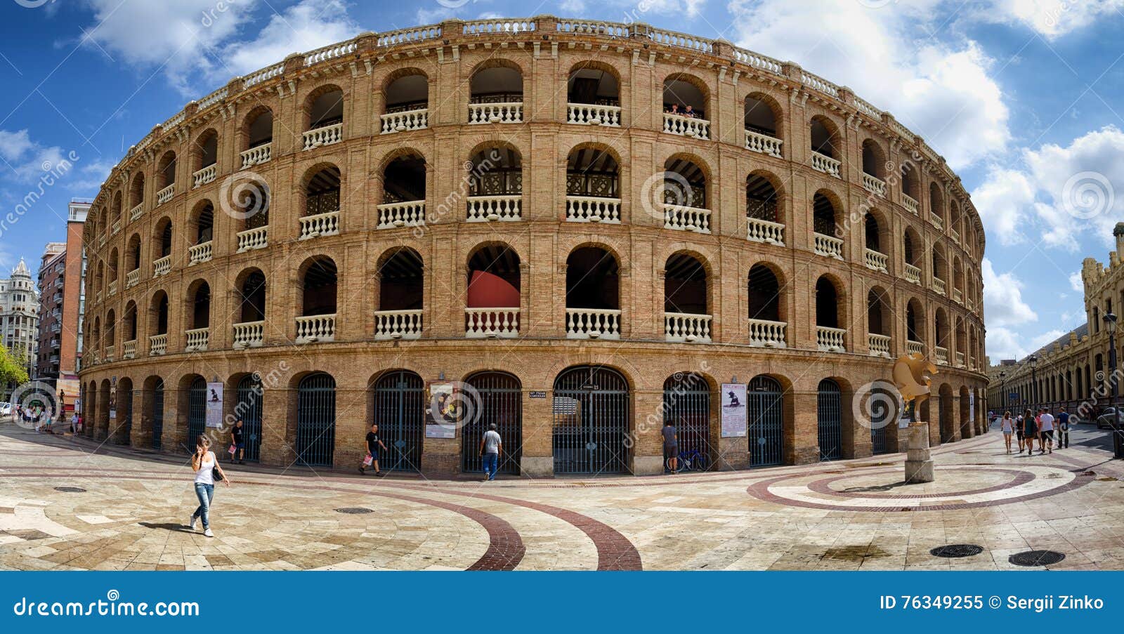 Plaza De Toros Bullring in Valencia, Spain Editorial Image - Image of ...