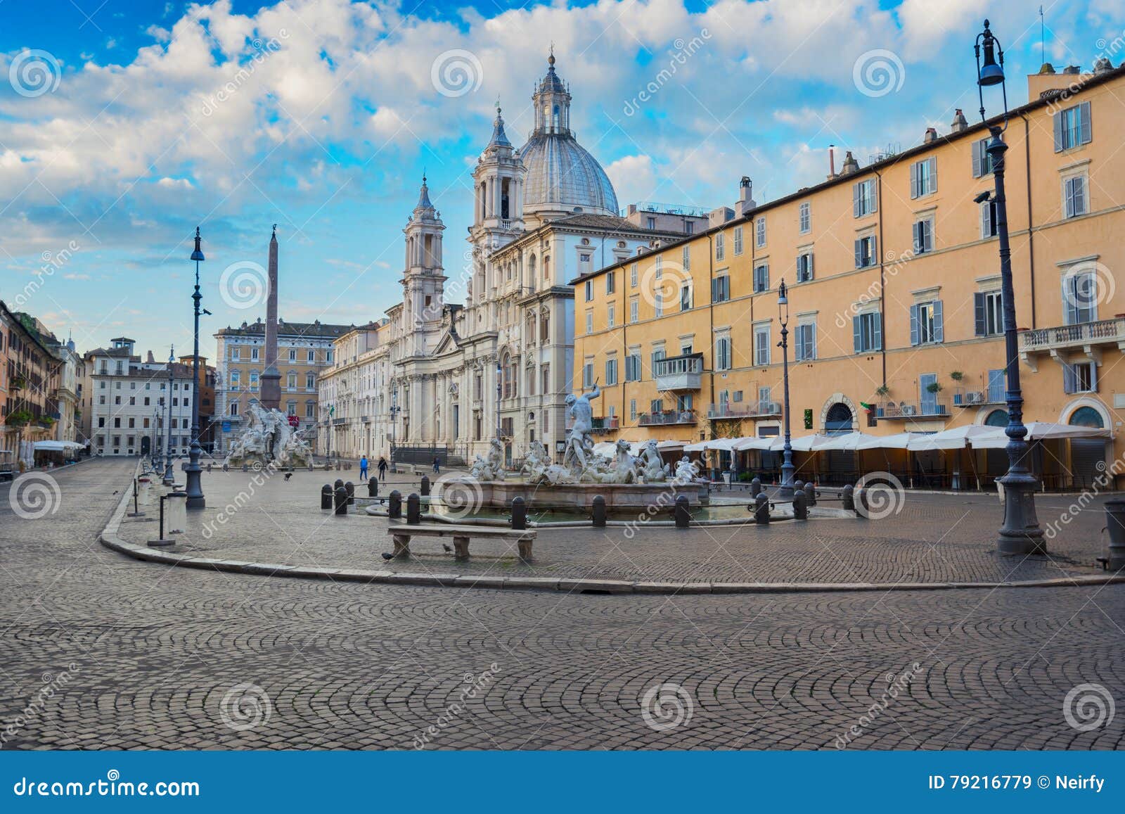 Plaza Navona, Roma, Italia imagen de archivo. Imagen de italiano - 79216779