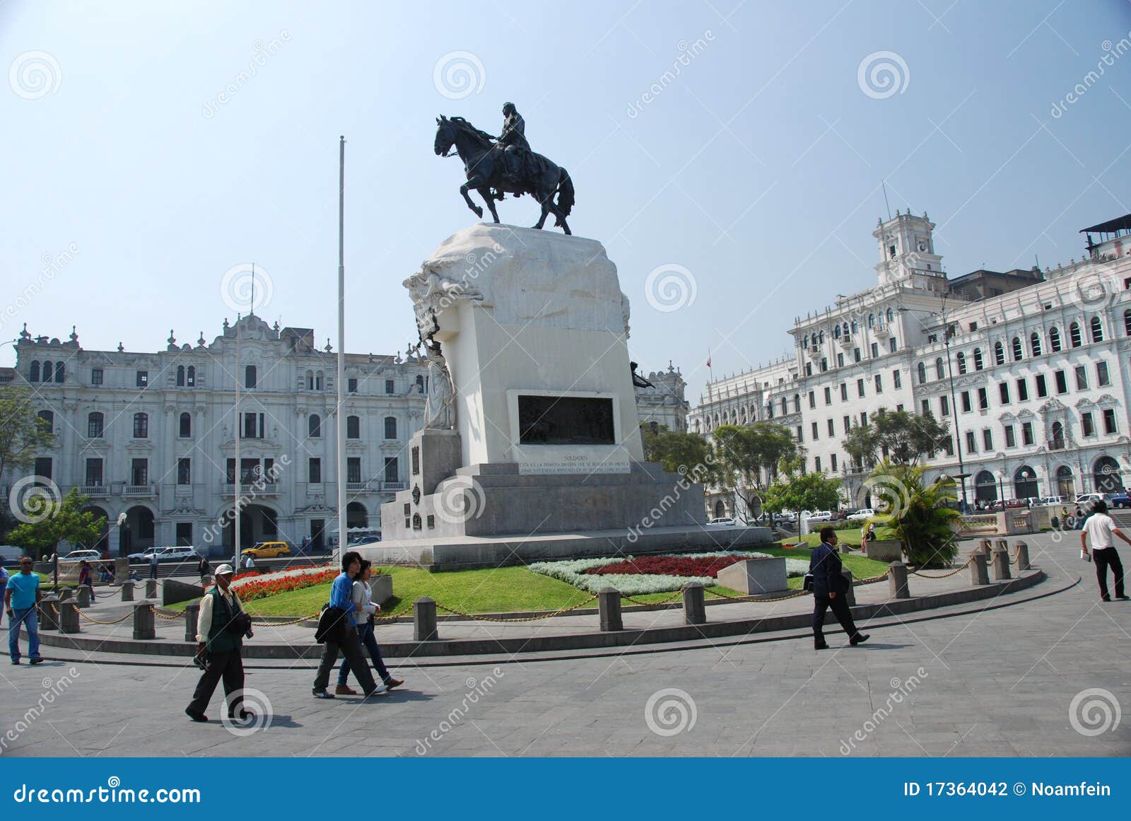 Plaza San Martin - Lima, Peru Editorial Photography - Image of capital ...