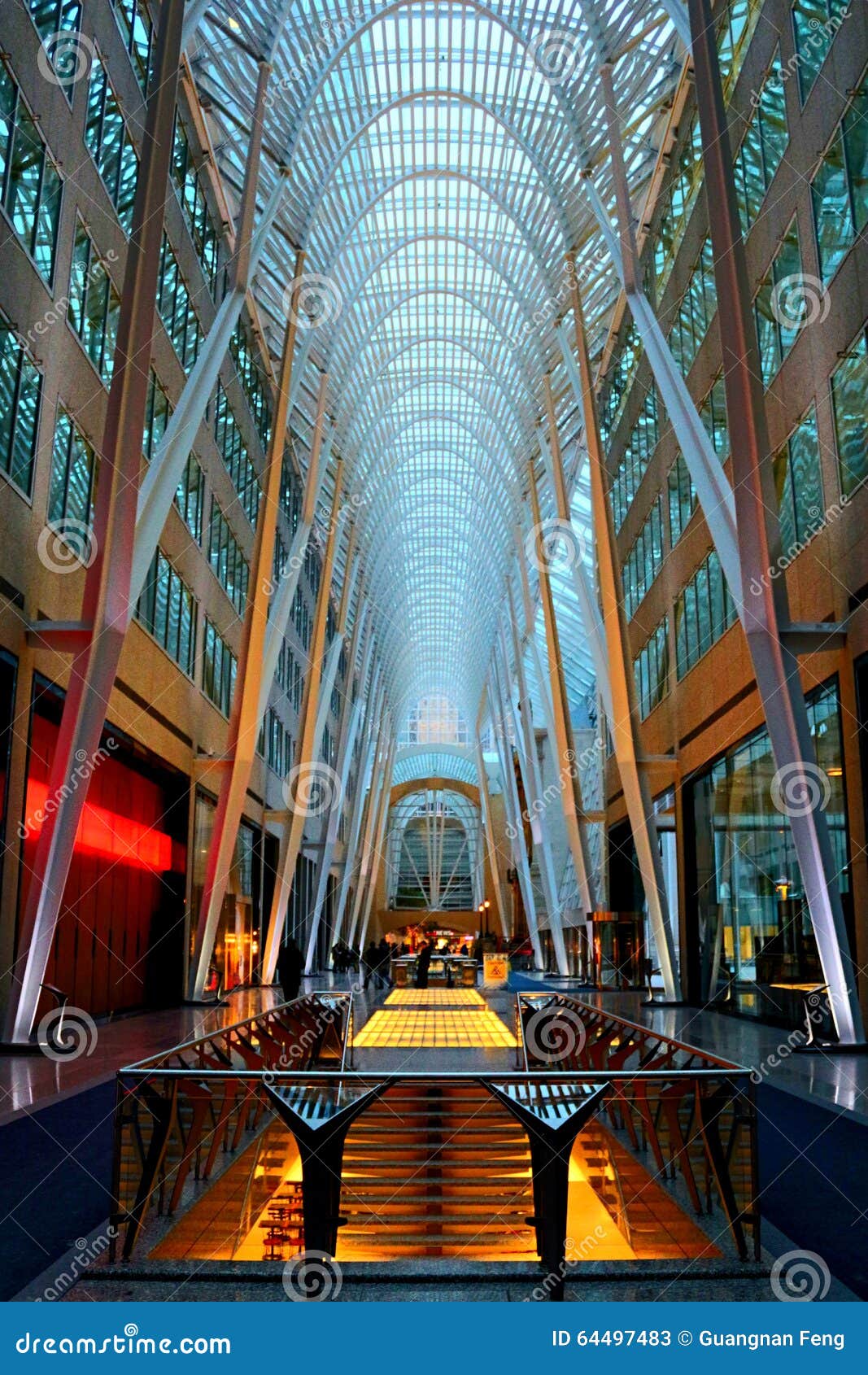 Plaza in Toronto stock image. Image of toronto, dome - 64497483
