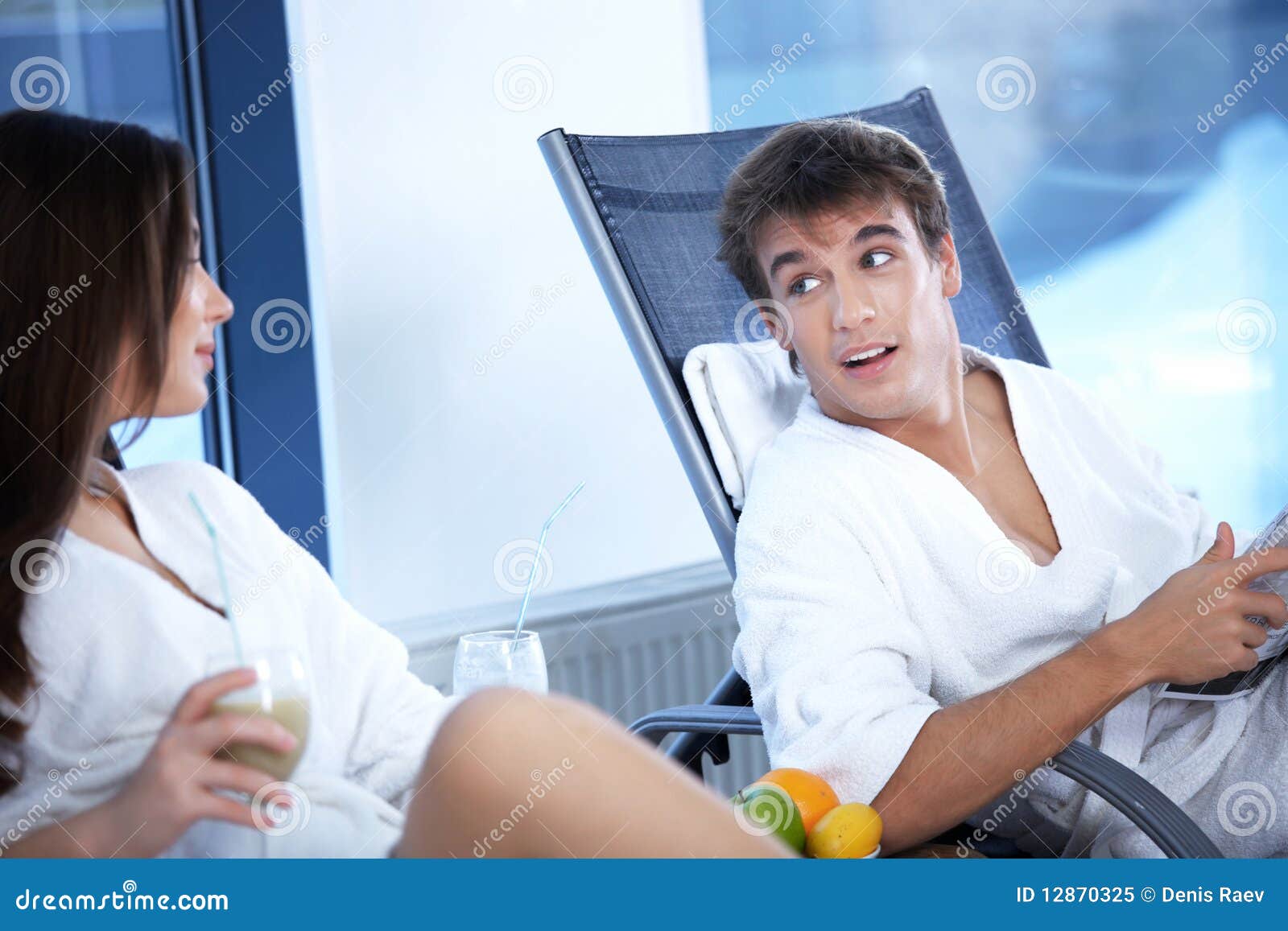 Pleasant acquaintance stock image. Image of smiling, laughing - 12870325