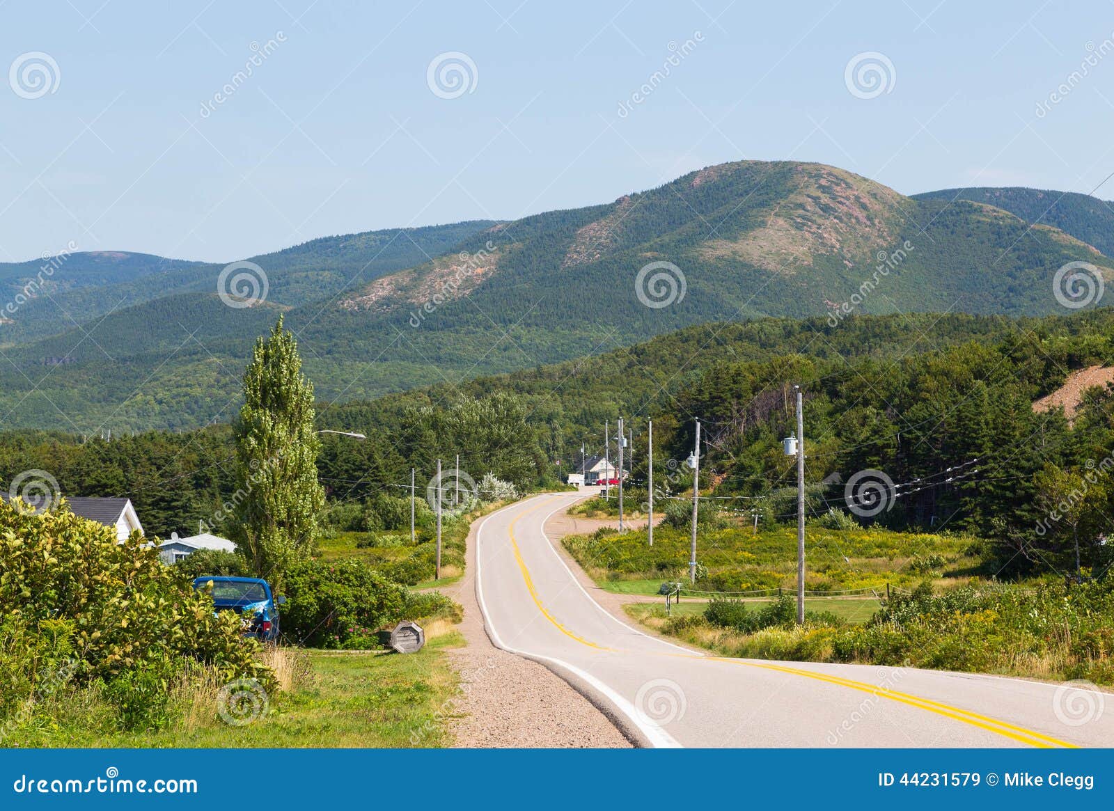 Pleasant Bay Cape Breton stock image. Image of outside - 44231579