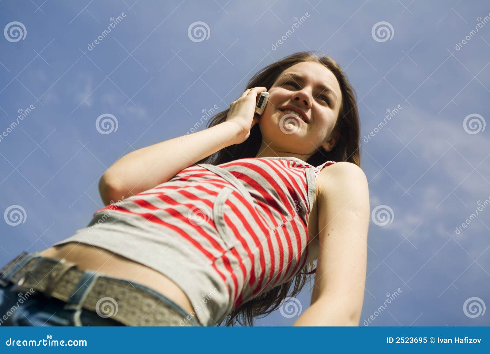 Pleasant call stock image. Image of freedom, open, happiness - 2523695