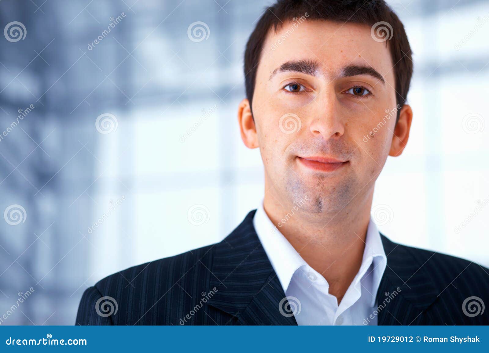 Pleasant Young Man. stock photo. Image of pleasant, male - 19729012