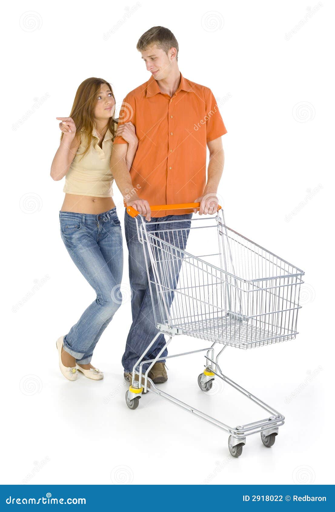 Please... stock photo. Image of please, cart, customer - 2918022