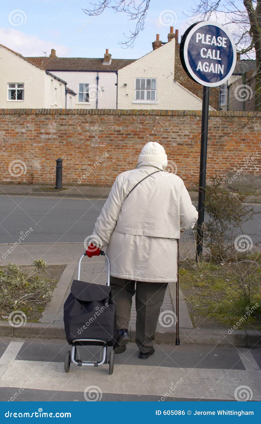 Please call again stock photo. Image of walking, grandma - 605086