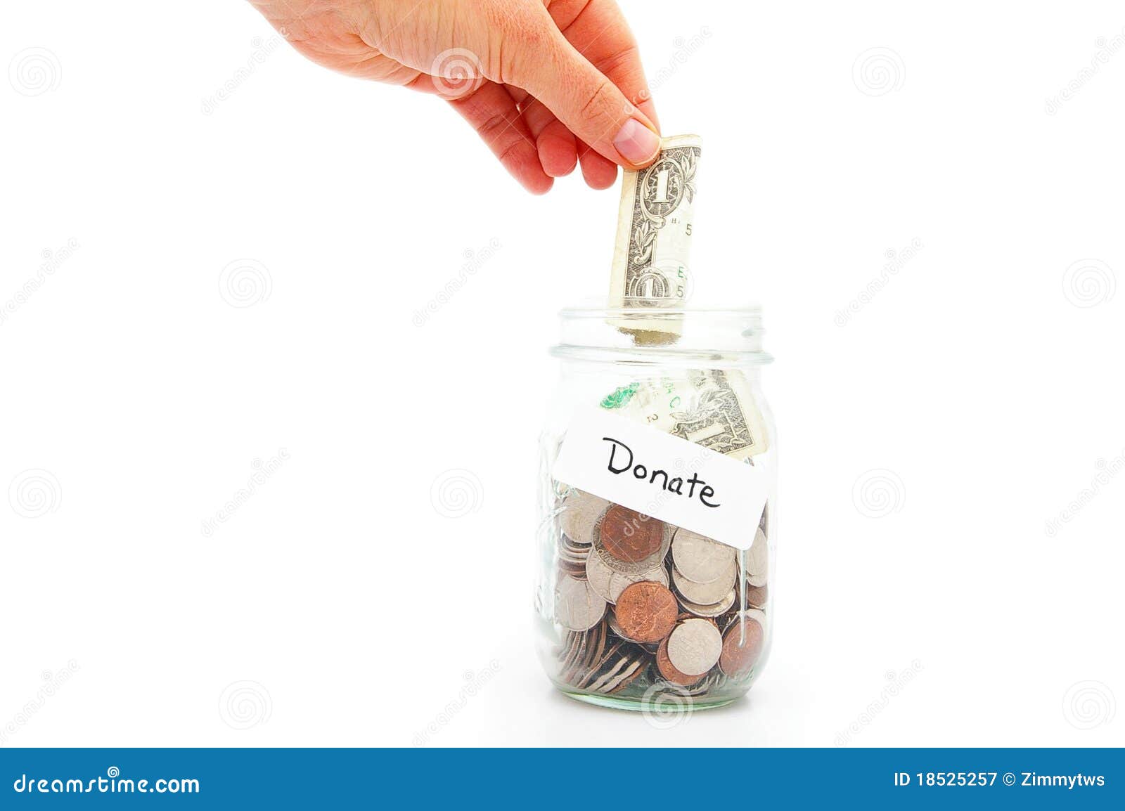 Please donate stock image. Image of hand, budget, economy - 18525257