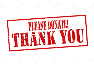 Please donate stock illustration. Illustration of rectangular - 108792294