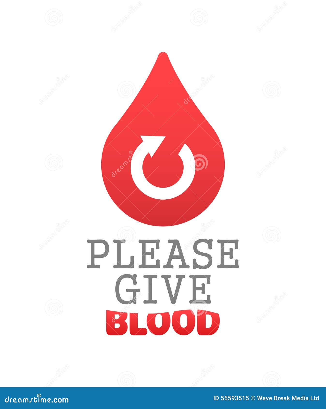 Please give blood vector stock vector. Illustration of care - 55593515