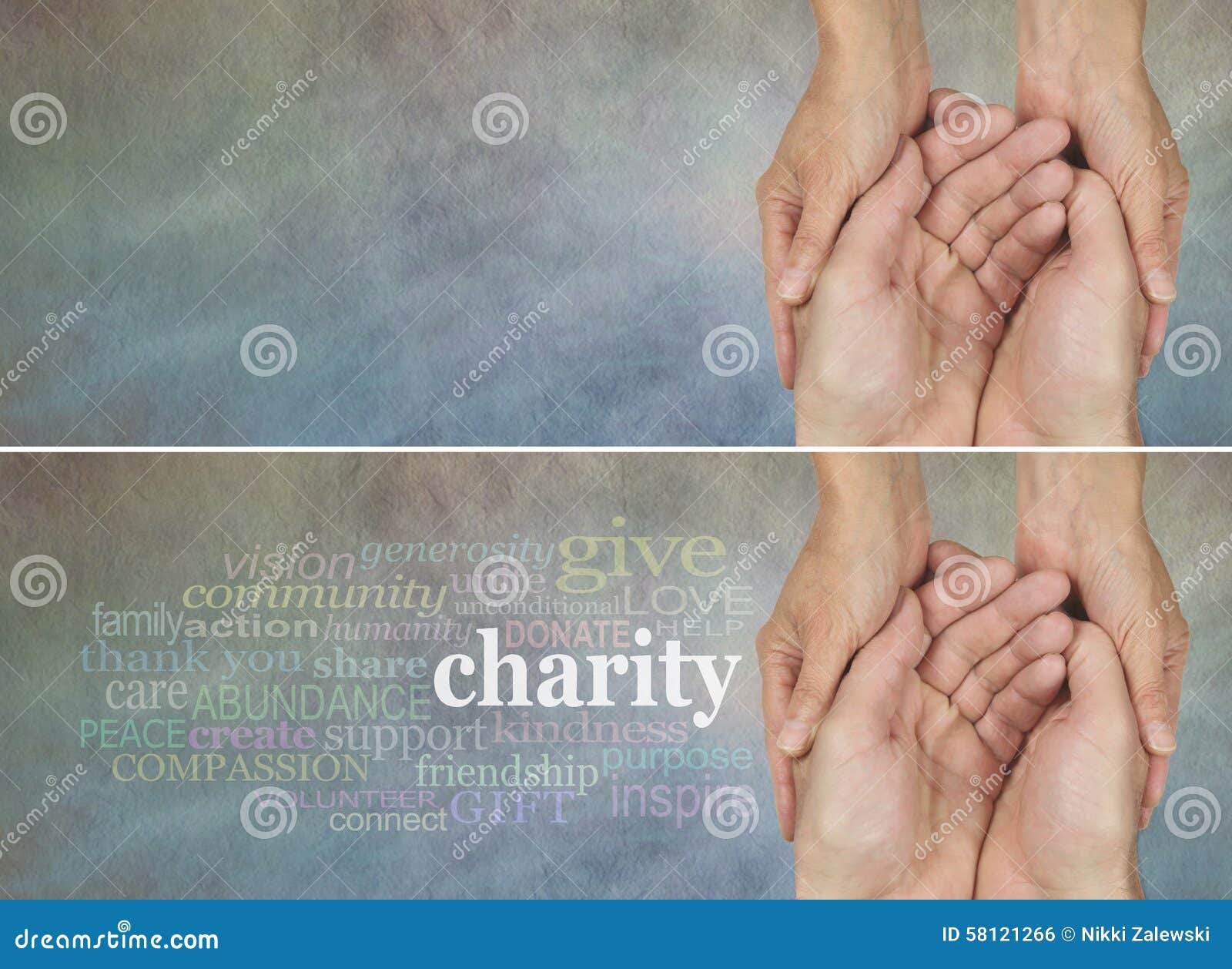 Please give generously stock photo. Image of carer, colors - 58121266