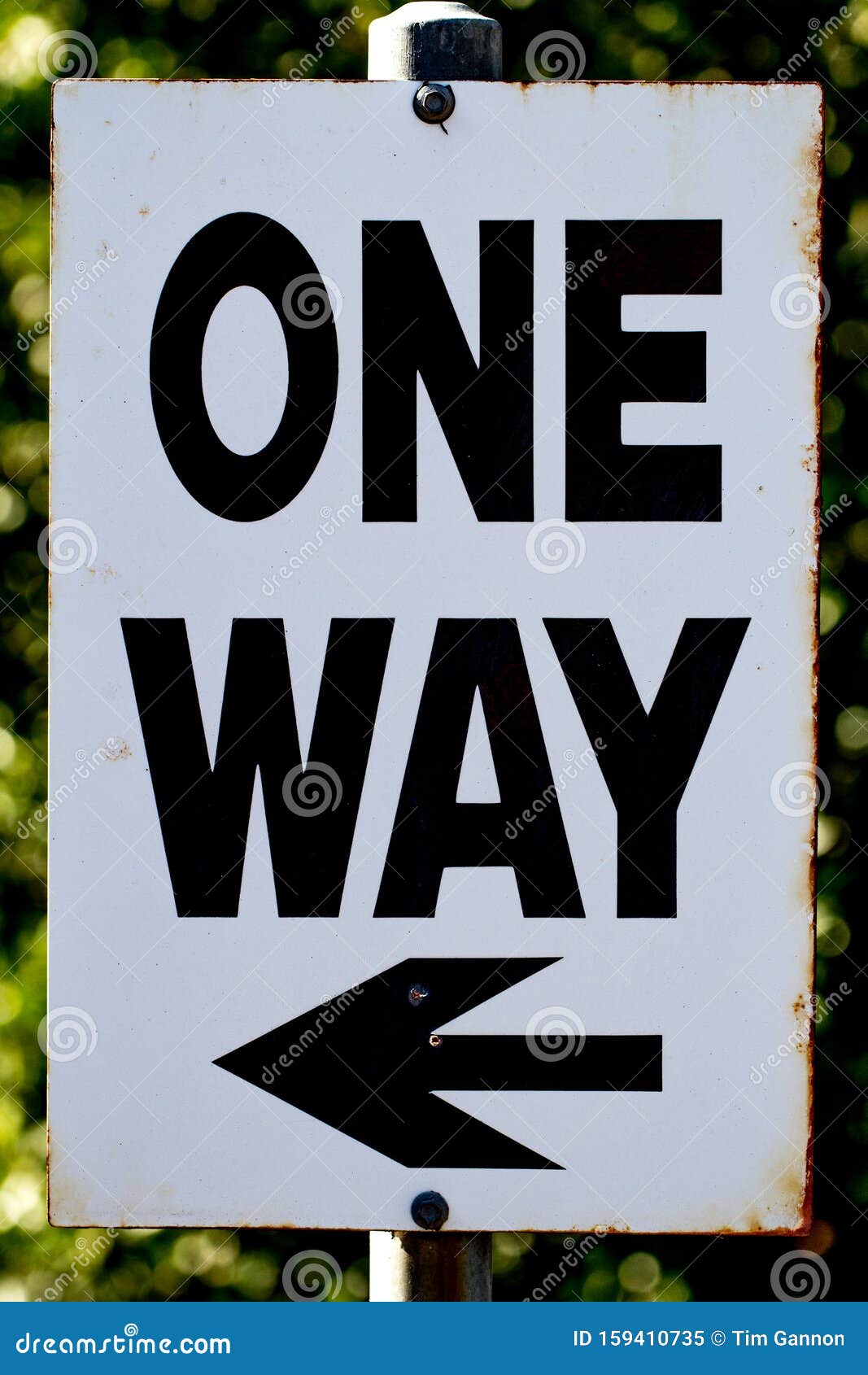 One Way only Directional Sign Stock Image - Image of pointing ...