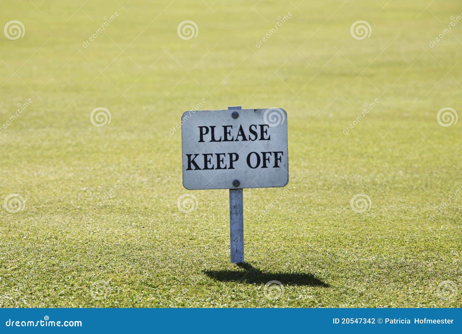 Please keep off stock photo. Image of sign, danger, grass - 20547342