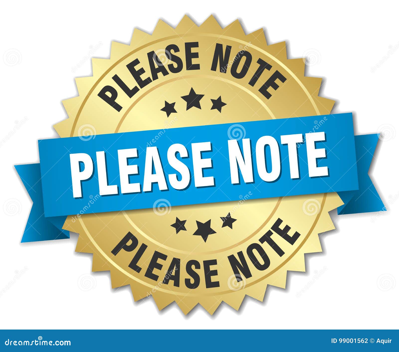 Please note badge stock vector. Illustration of band - 99001562