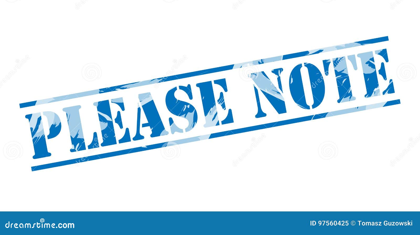 Please note blue stamp stock illustration. Illustration of blue - 97560425