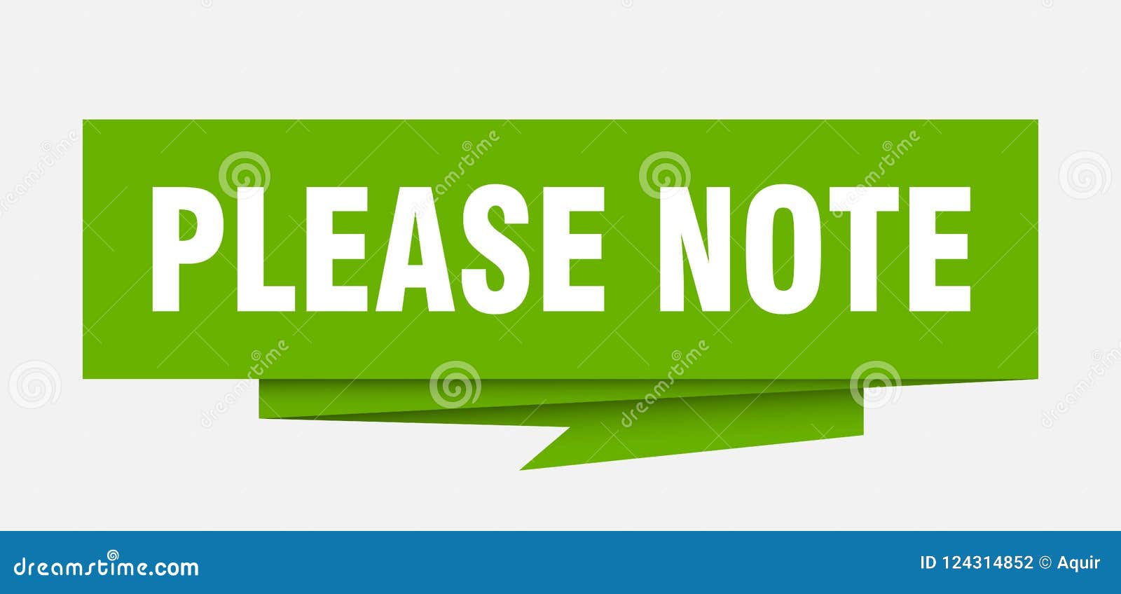 Please Note Vector Illustration | CartoonDealer.com #124314852