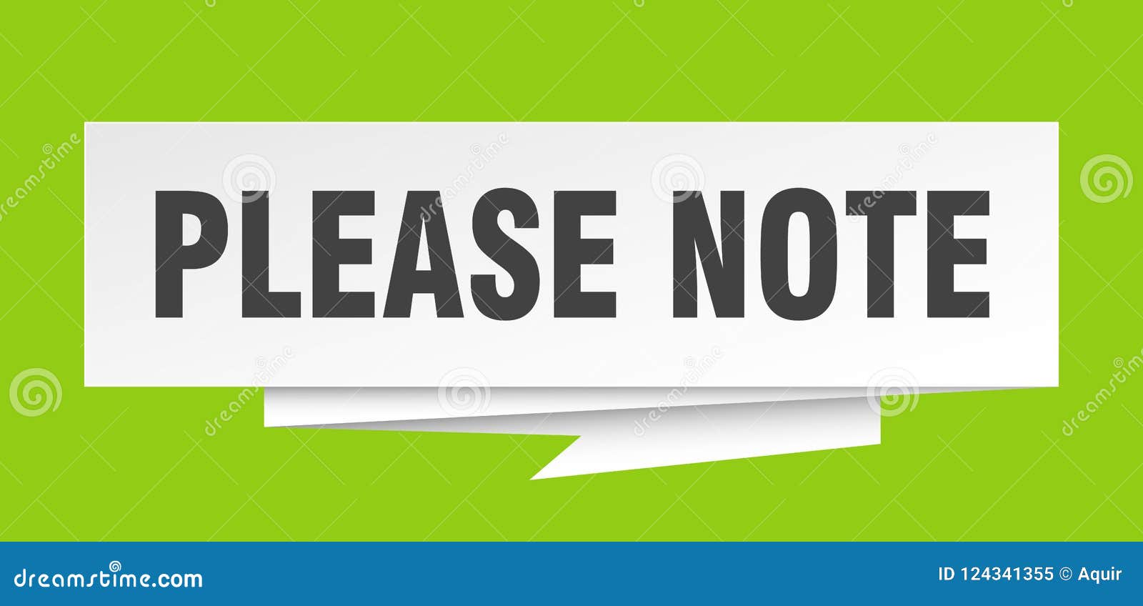 Please note stock vector. Illustration of bubble, note - 124341355