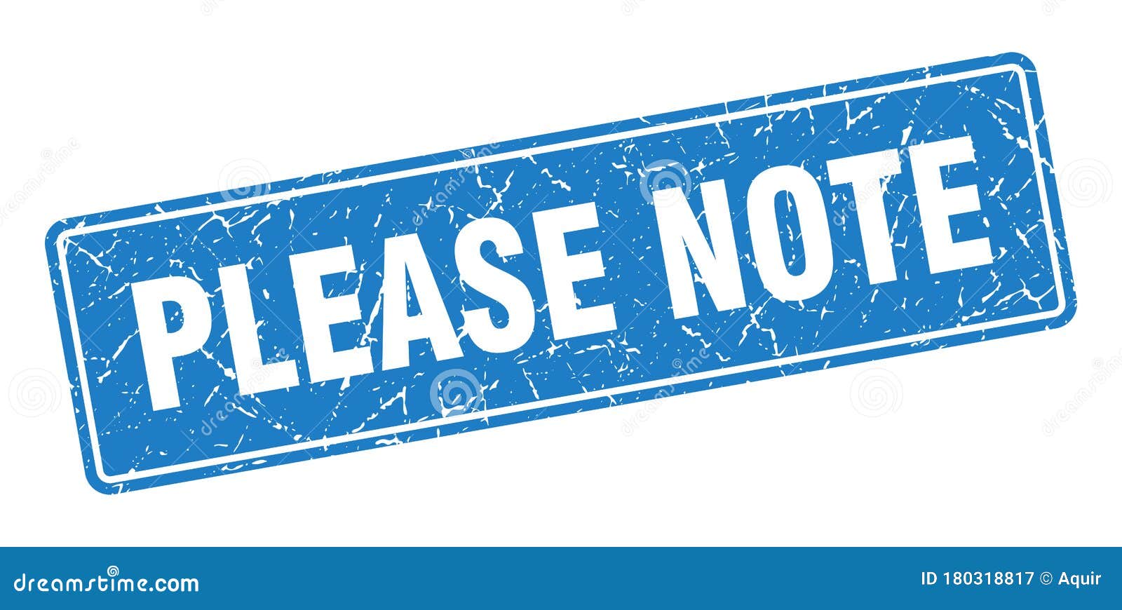 Please Note Sign. Please Note Grunge Stamp Stock Vector - Illustration ...