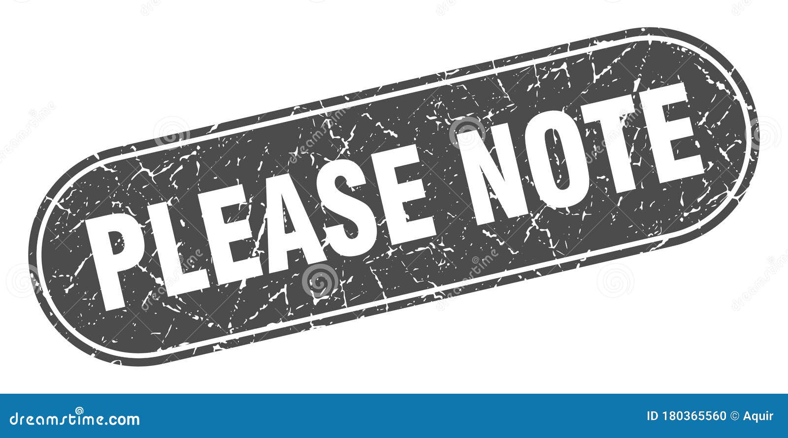 Please Note Sign. Please Note Grunge Stamp Stock Vector - Illustration ...