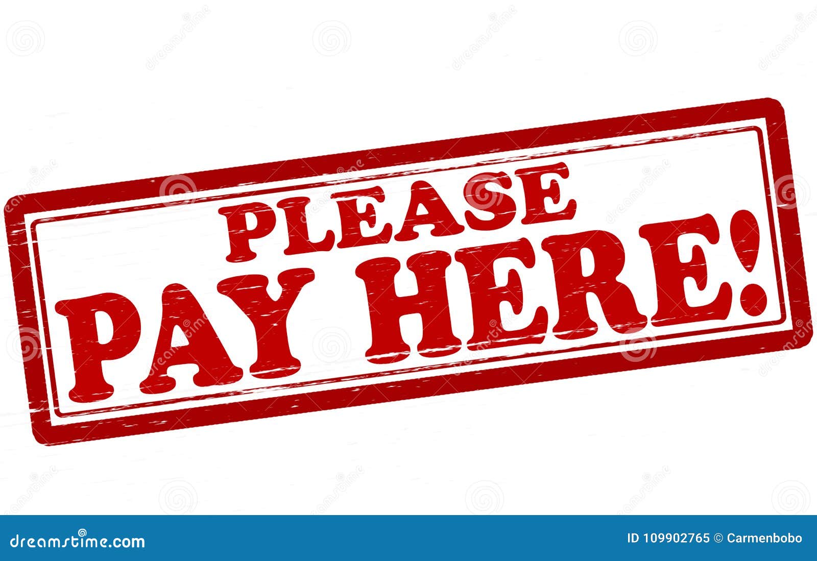 Please pay here stock illustration. Illustration of sign - 109902765