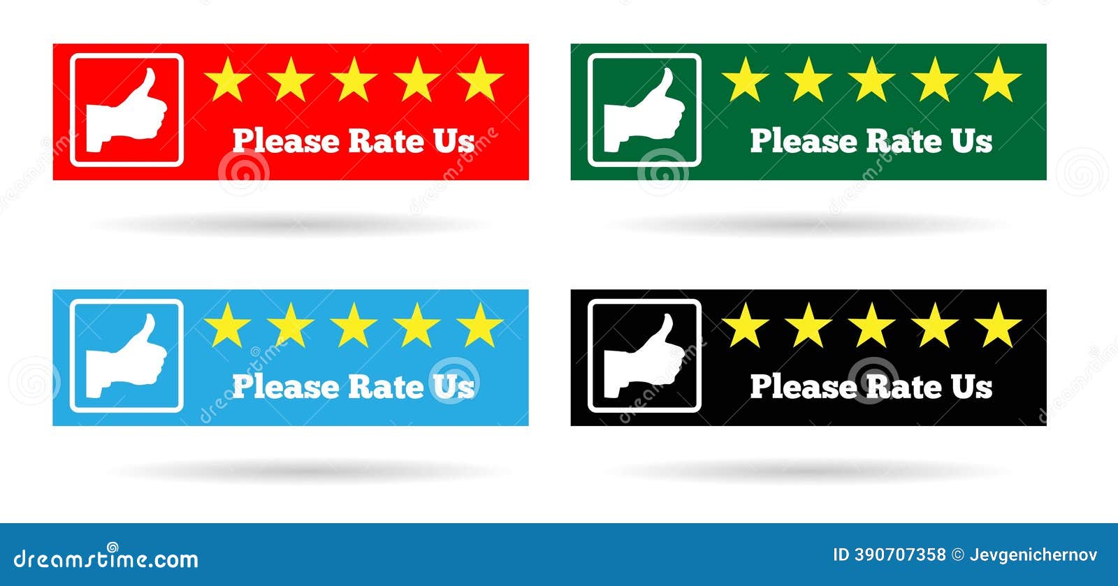 Please Rate The Quality Of Service. Vector Template. Rank Of ...