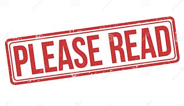 Please Read Grunge Rubber Stamp Stock Vector - Illustration of banner ...