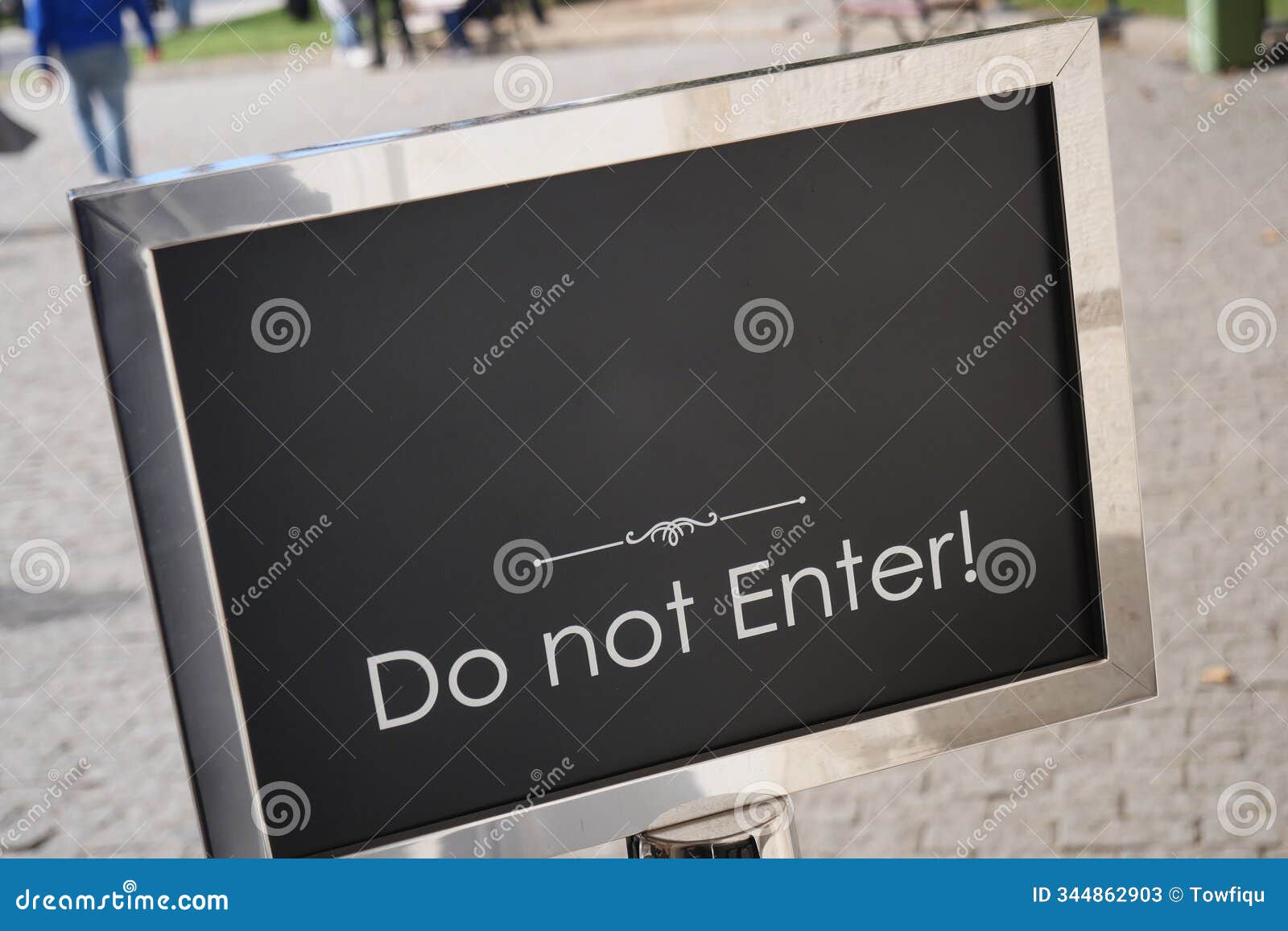 Please Respect the Do Not Enter Sign for the Safety and Security of All ...