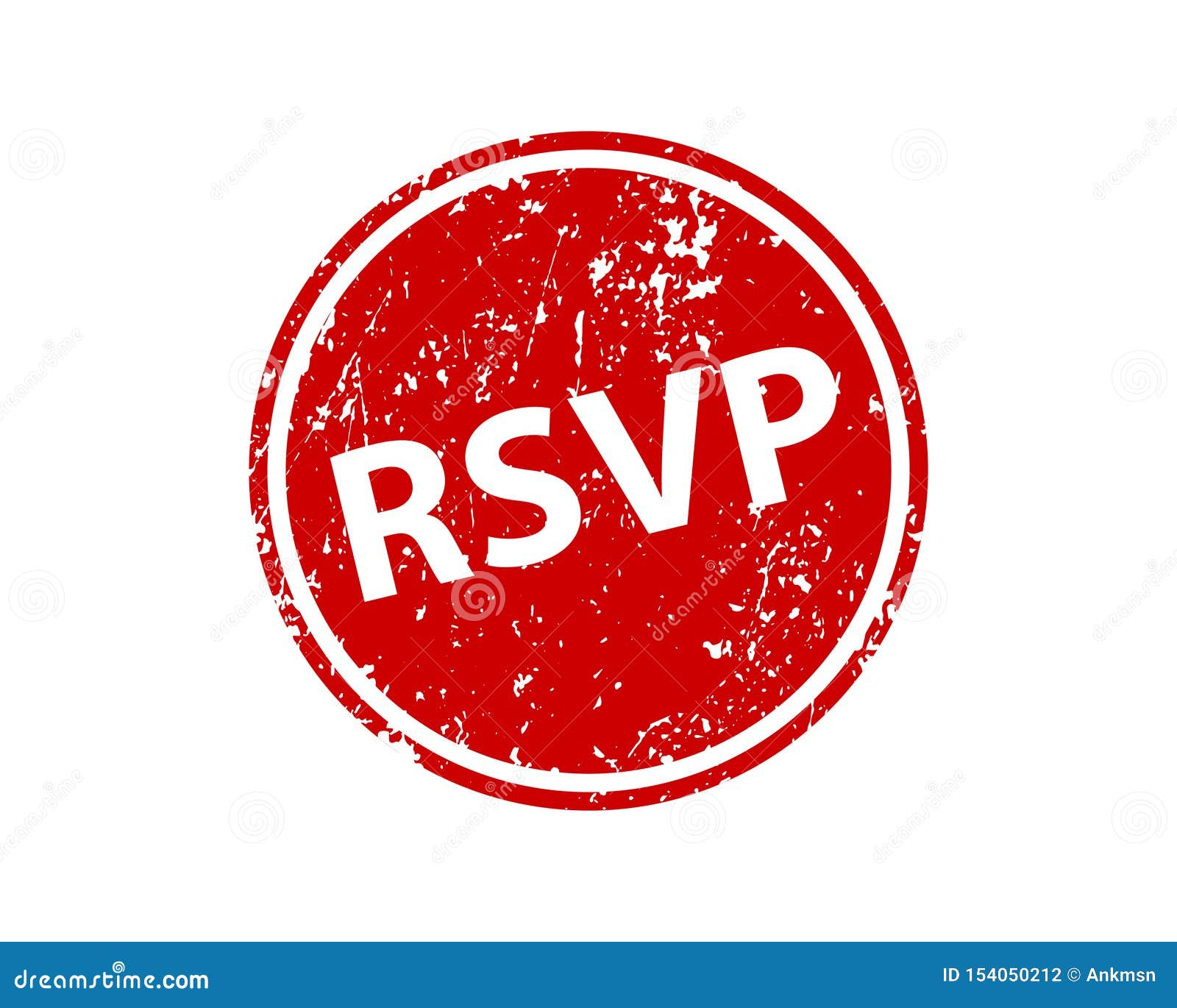 Please Respond Stamp Vector Texture. RSVP Rubber Cliche Imprint. Web or ...