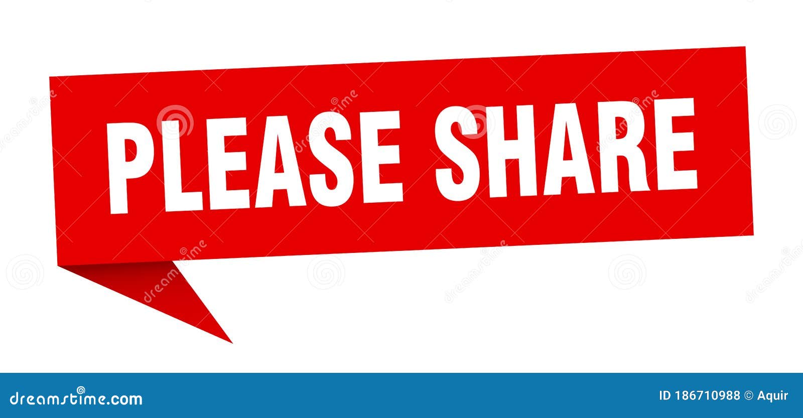 Please Share Banner. Please Share Speech Bubble Stock Vector ...