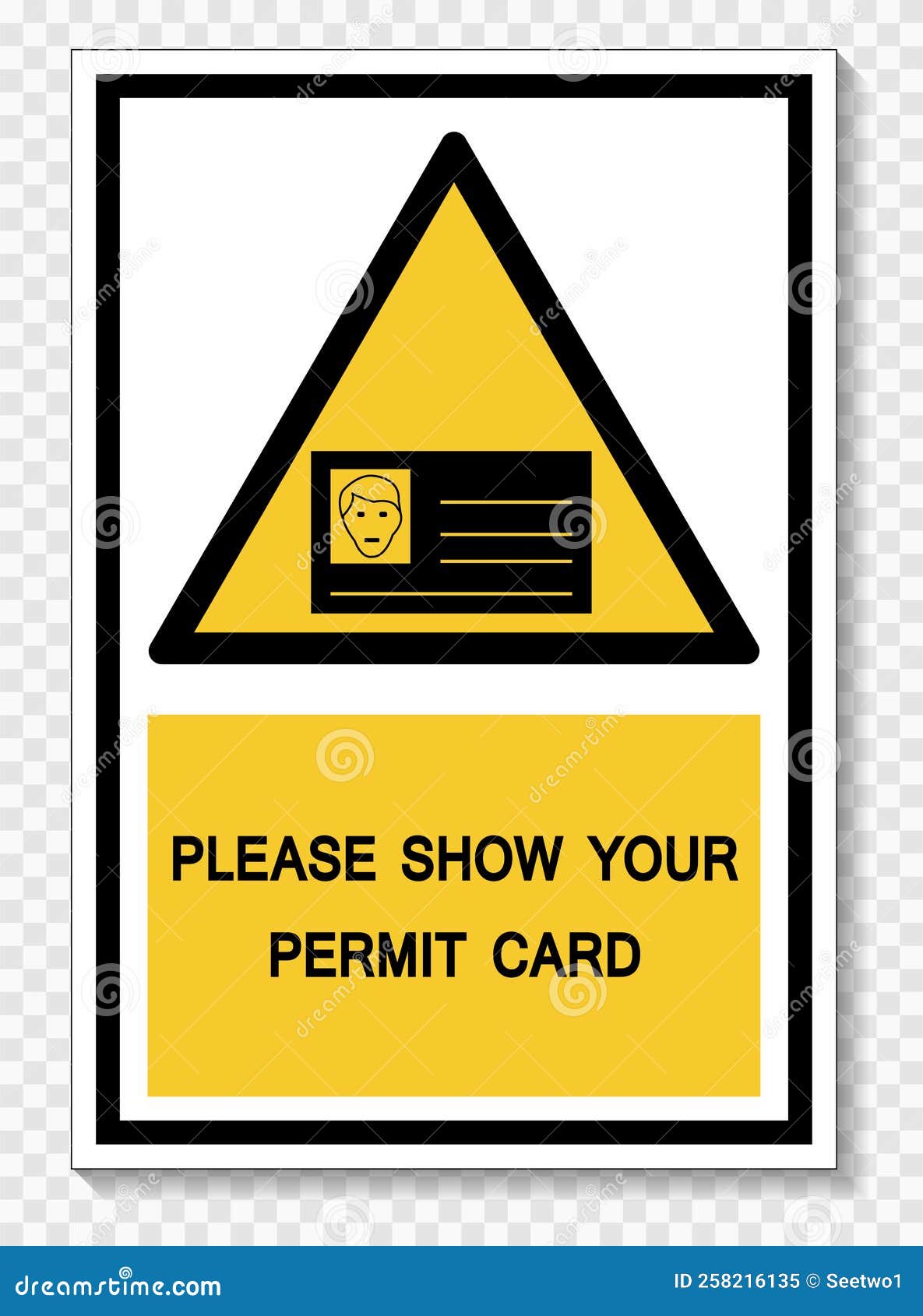 Man Show Please Hand Sign From Deaf Mute Language Vector Illustration ...