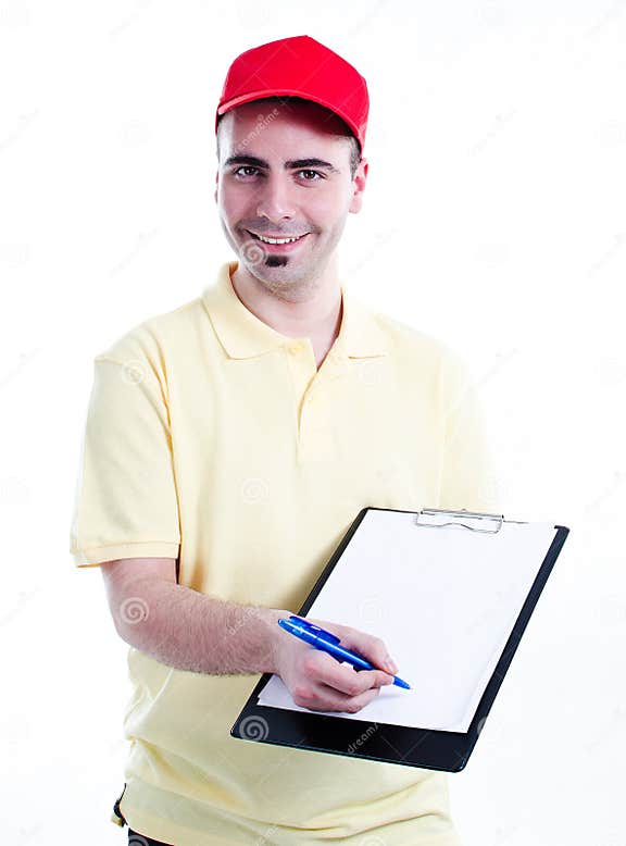 Please sign here stock photo. Image of people, carton - 24370382