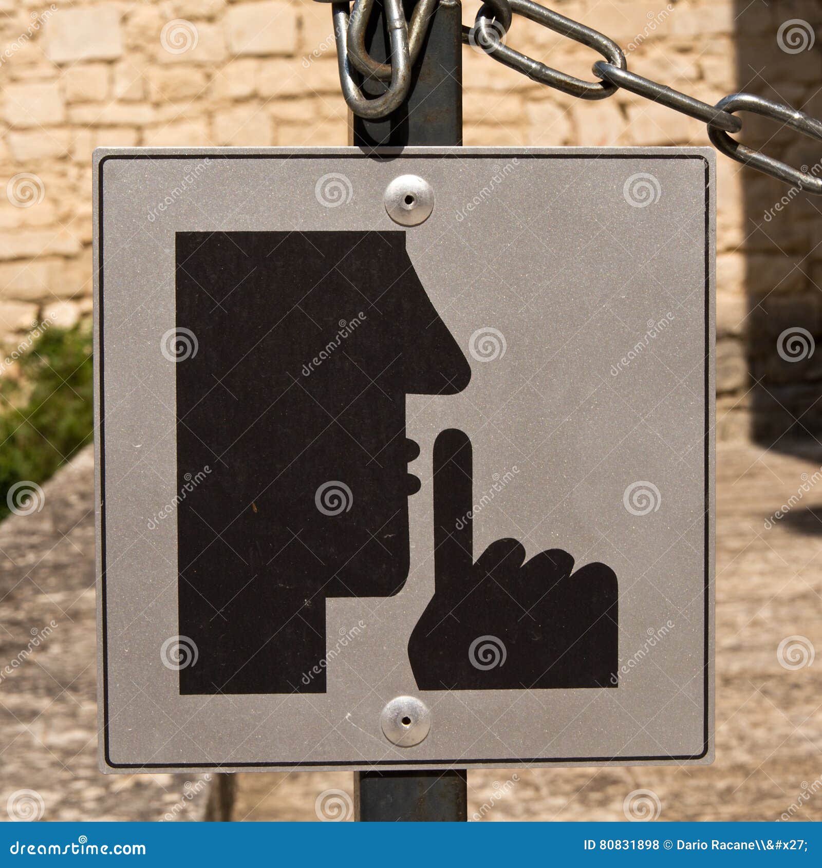 Please silence sign stock photo. Image of gesture, disturb - 80831898