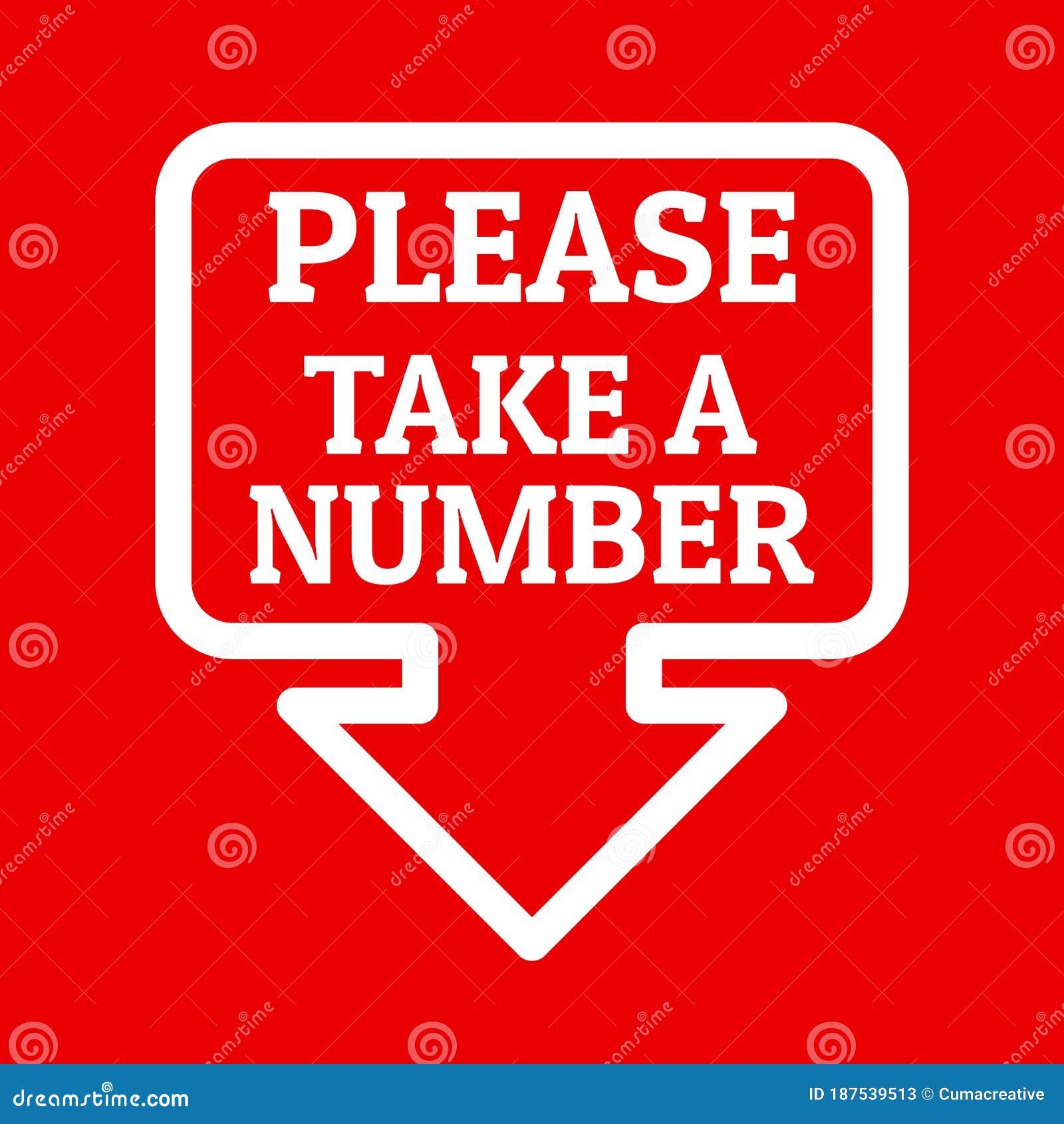 Number 10 Ten Red Sign 3D Rendering Isolated On White Background Stock ...