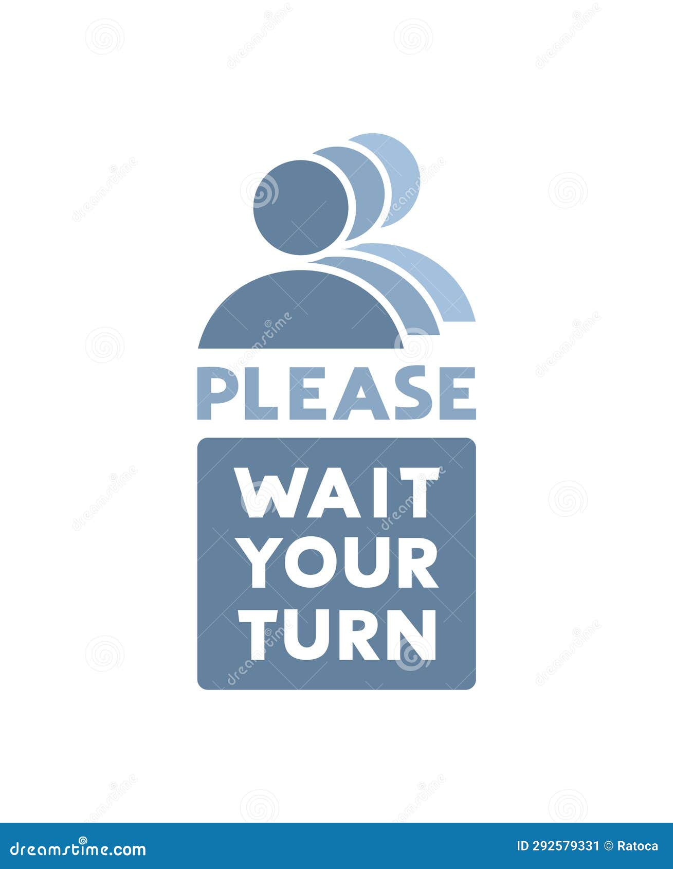 Please Wait Your Turn Flat Icon Stock Vector - Illustration of queue ... Please Wait Your Turn Flat Icon Stock Vector - Illustration of queue ...