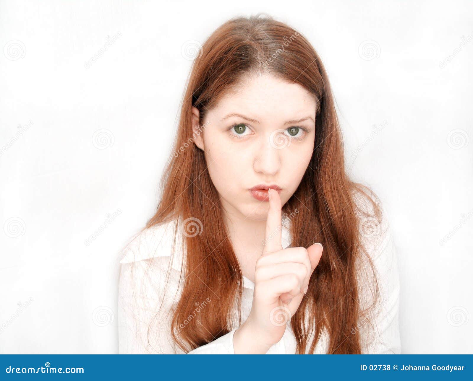 Please Whisper. stock photo. Image of actions, eyes, stare - 2738
