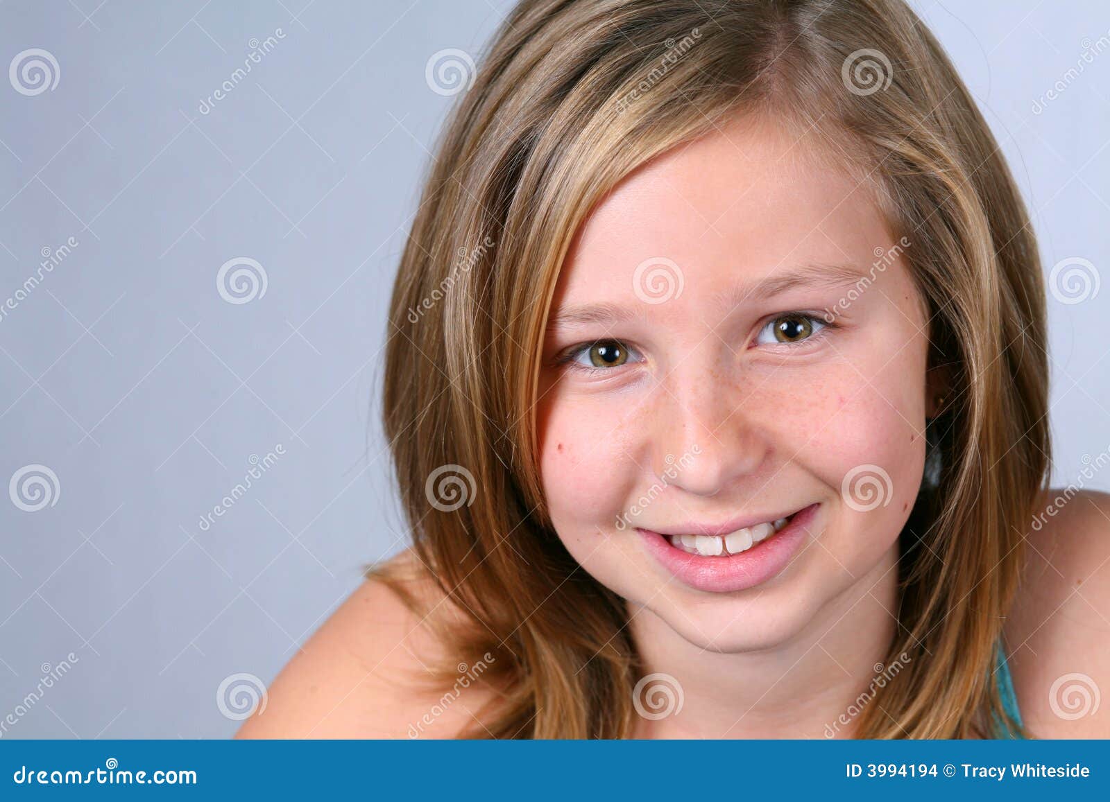 Pleased stock photo. Image of beautiful, innocent, emotional - 3994194