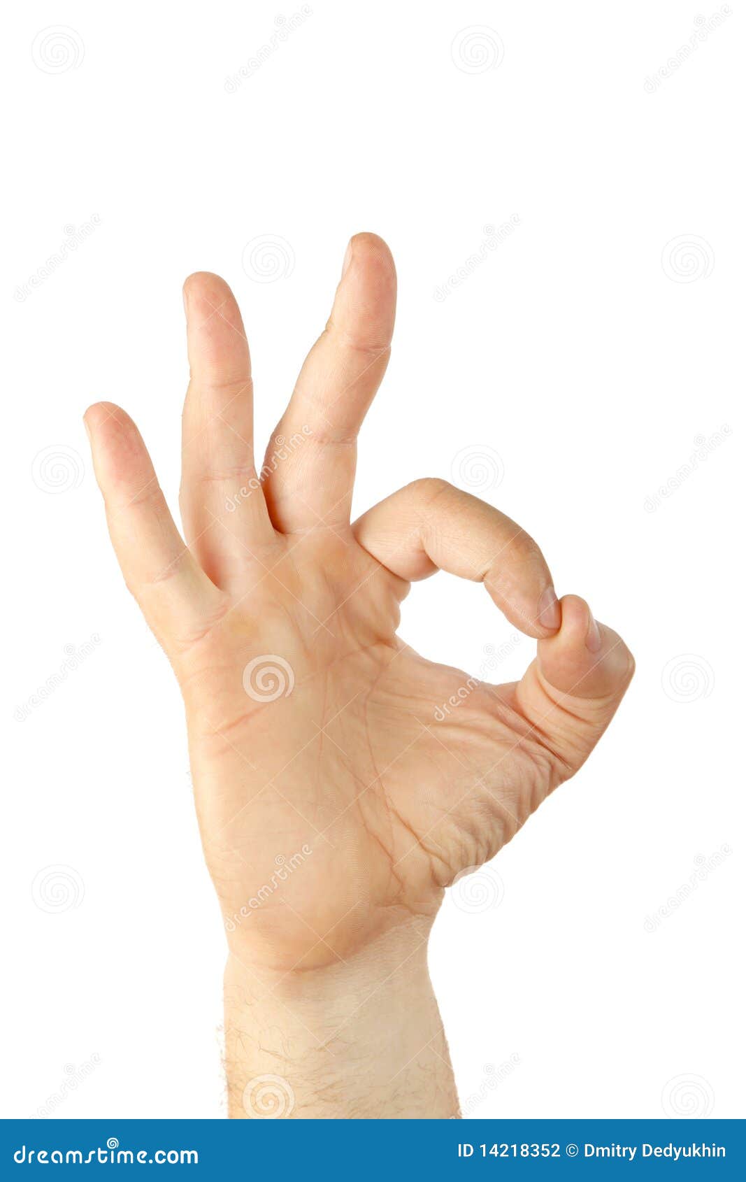 Pleased handgebaar stock foto. Image of eerbied, duim - 14218352