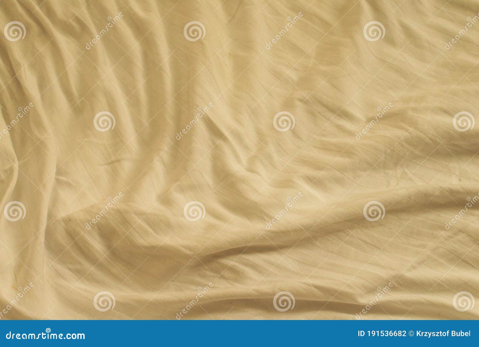 Pleated Creamy Cotton Material. Texture or Background Stock Photo ...