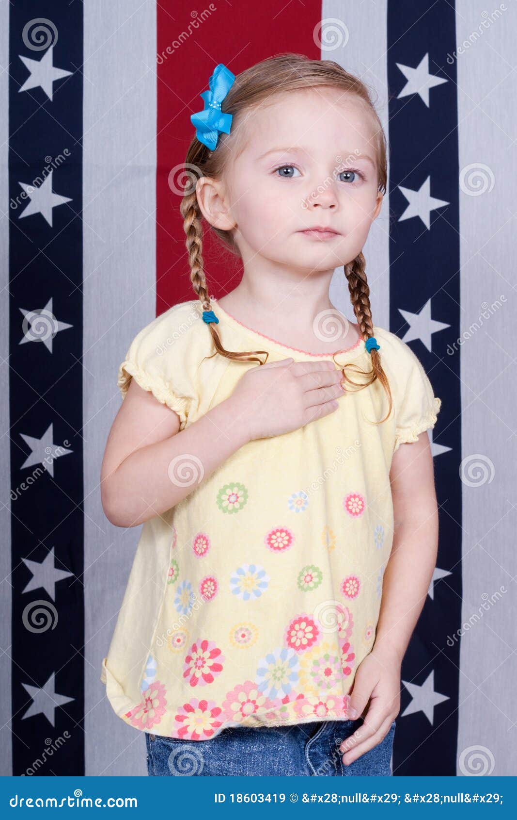 Pledge Allegiance stock image. Image of salute, patriotic - 18603419