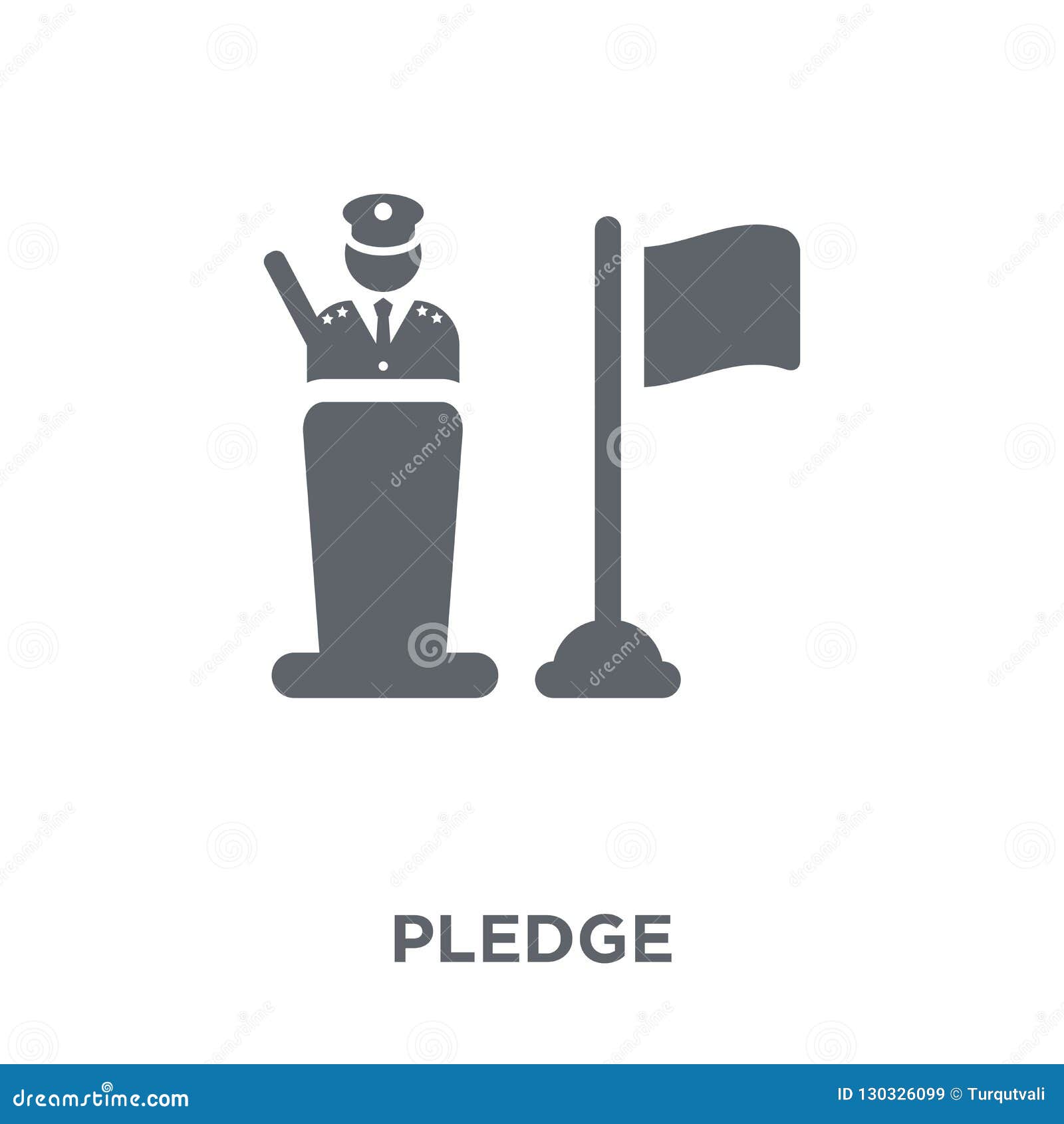 Pledge Of Allegiance Day. December 28. Holiday Concept. Template For ...