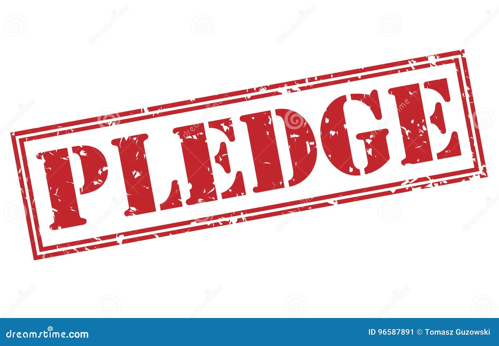 Pledge Isolated Icon. Simple Element Illustration From Crowdfunding ...